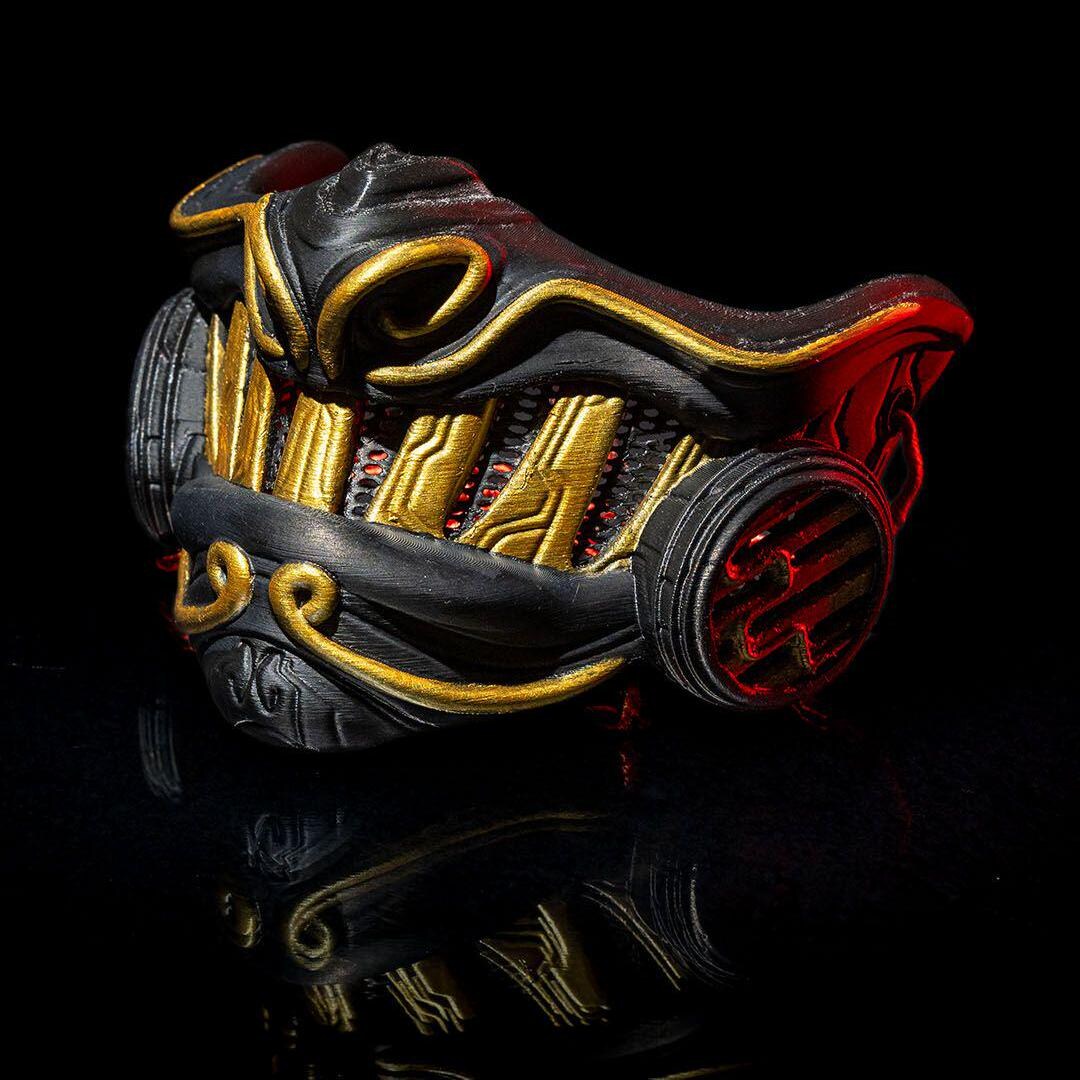 Cyber Samurai 2 Mask Oni Mask Cosplay Disguise Halloween Costume - Etsy UK