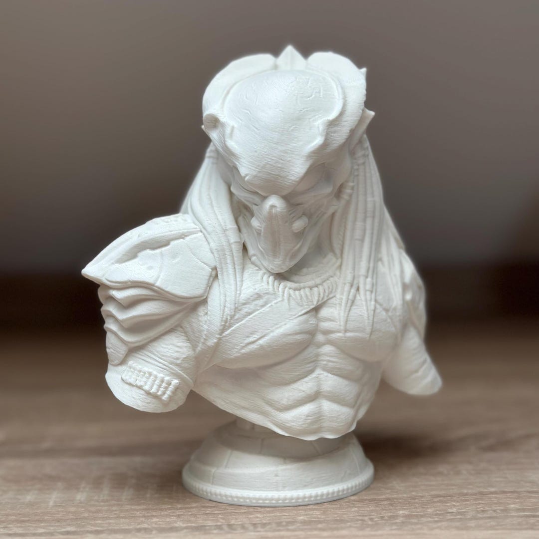 Predator Headset Holder or Bust 3D Printed | Headphone Stand for Action ...