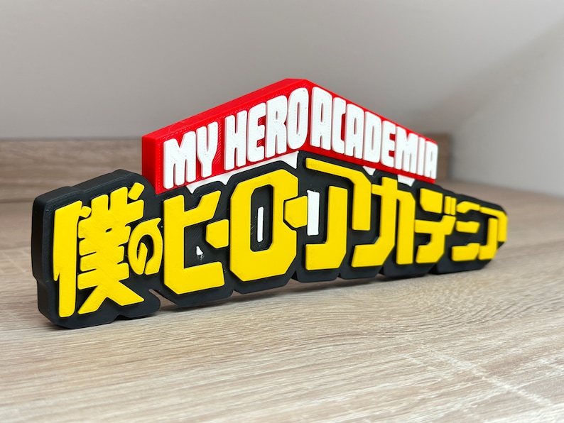 My Hero Academia Logo MHA Logo Dekorativer Ständer Manga - Etsy.de
