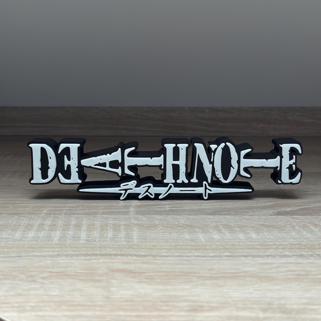 Death Note | 3d-printed Logo – for Fans & Collectors | Perfect ...