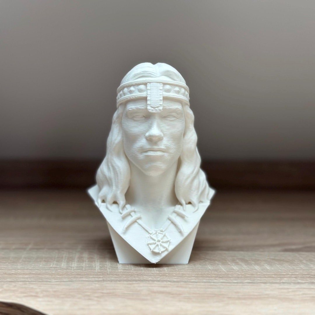 Conan the Barbarian 3d-printed Bust | Arnold Schwarzenegger From the ...
