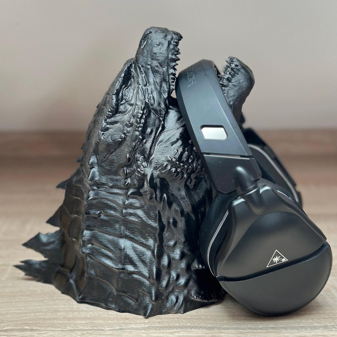 Godzilla Headset Holder High and Cristall Edition Action Movie-inspired ...