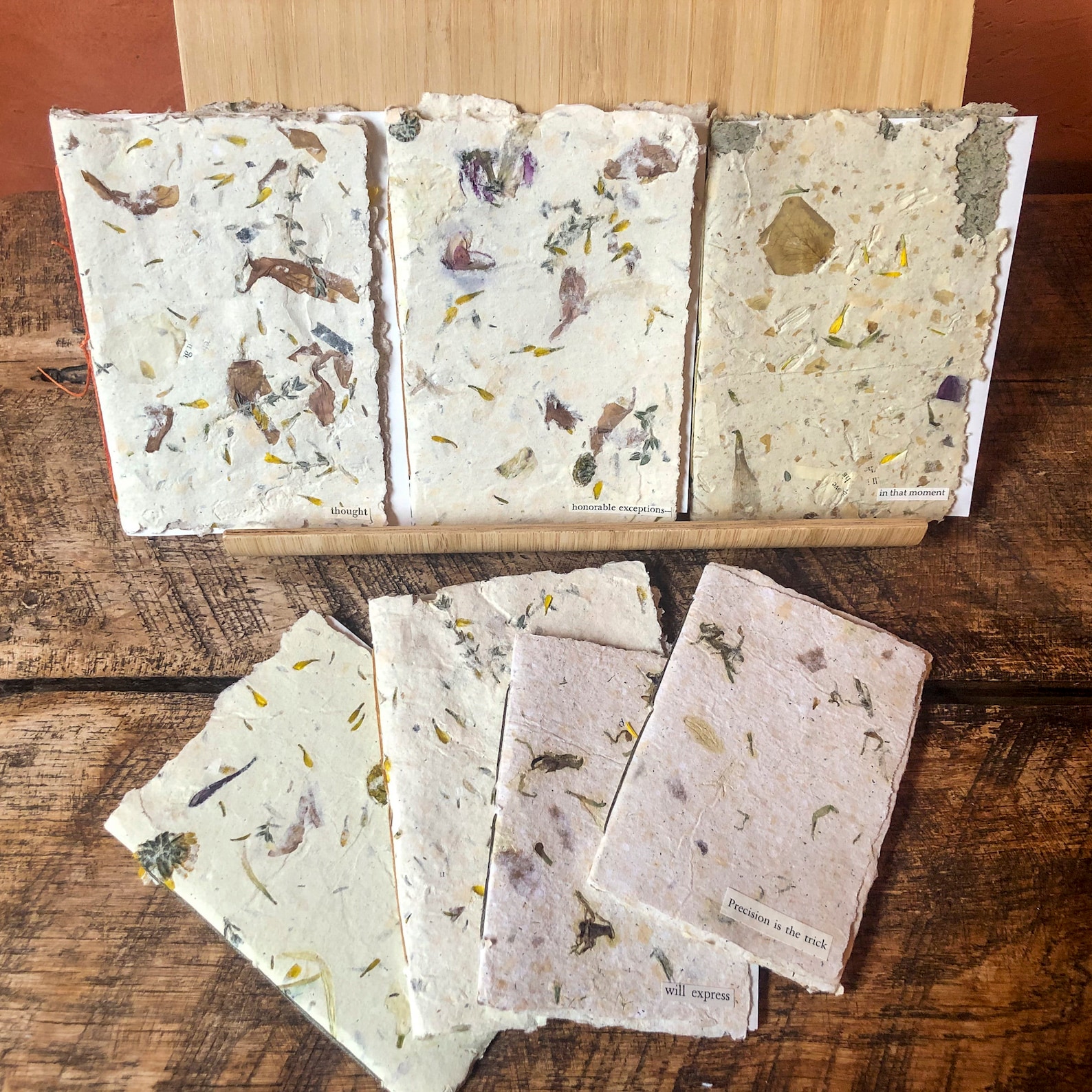 Handmade Paper Booklets - Etsy