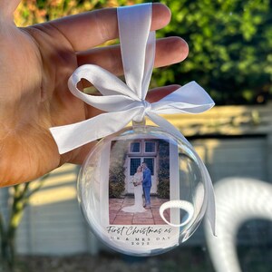 Photo Memorial Memory Bauble | Loved One | Personalised - Etsy UK