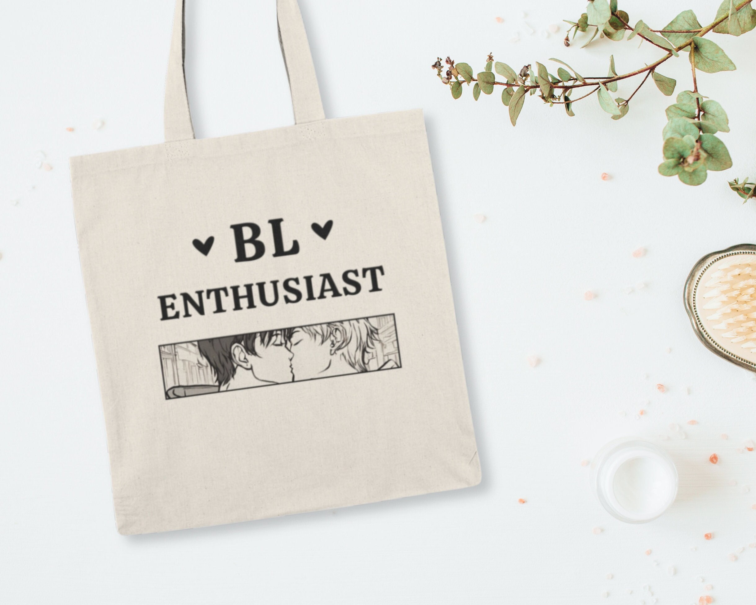 Yaoi, BL Enthusiast Tote Bag, BL, Yaoi, BL Tote Bag, Anime Tote Bag ...