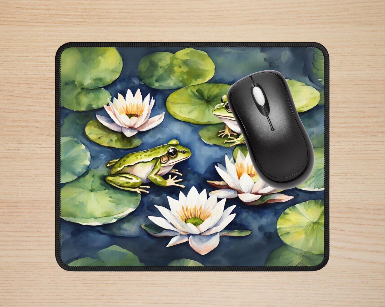 Frog Gaming Mouse Pad, Toad Mousepad, Cute Frog, Frog and Toad - Etsy