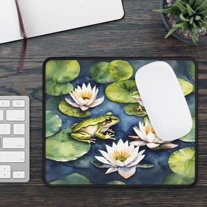 Frog Gaming Mouse Pad, Toad Mousepad, Cute Frog, Frog and Toad - Etsy