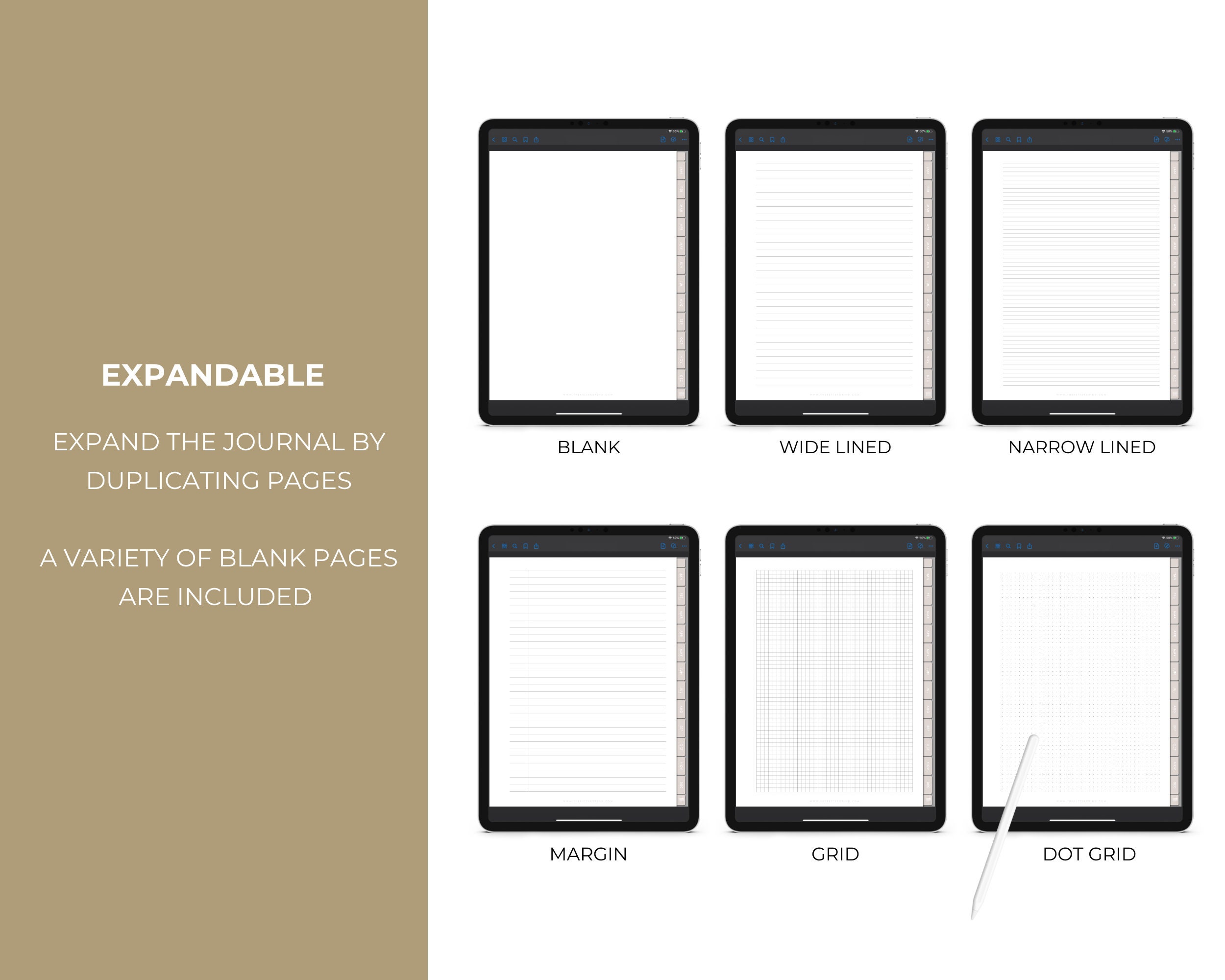 Digital Notebook for Goodnotes Notability Noteshelf Digital - Etsy