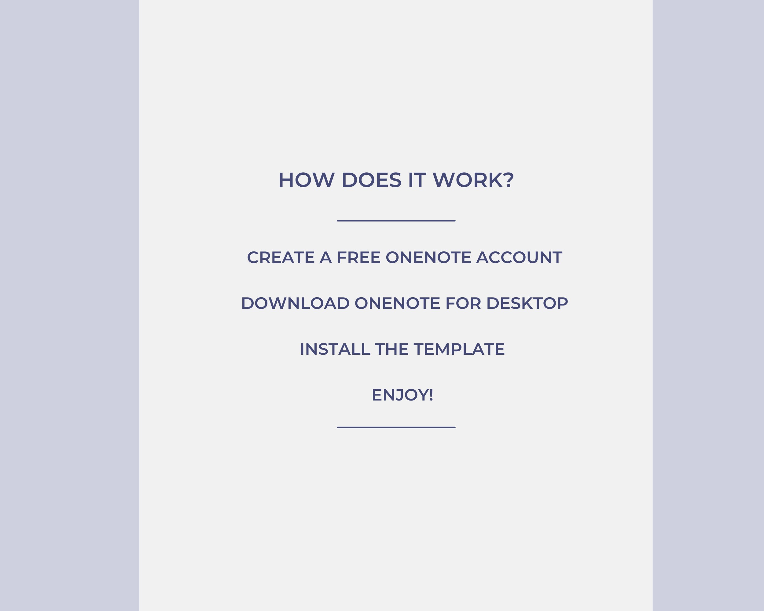 Onenote Project Management Template Team Collaboration - Etsy