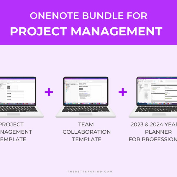 Onenote Weekly Planner Template - Etsy