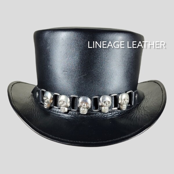 Skull Top Hat - Etsy
