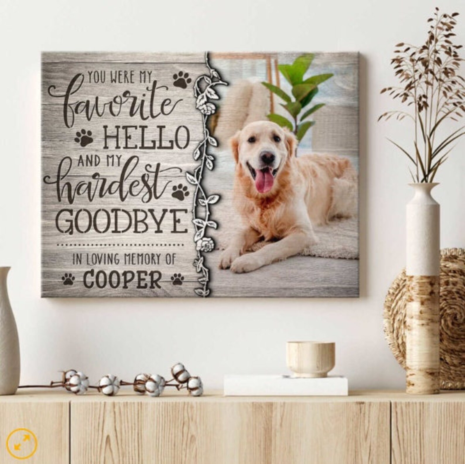Personalized Memorial Canvas Prints, Personalized Sympathy Gifts ...