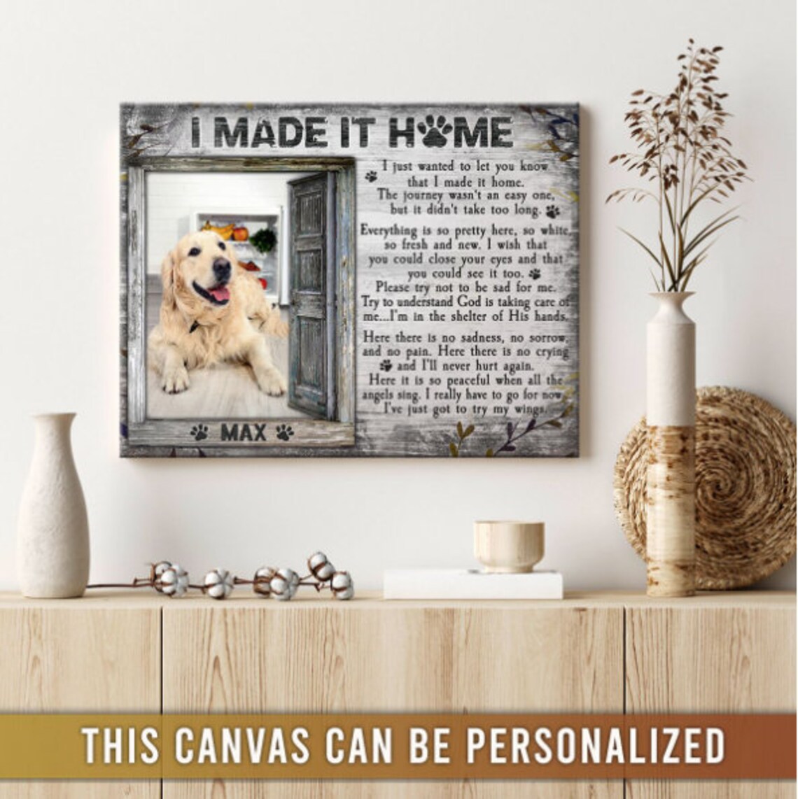 Bereavement Gift | in Loving Memory Wall Decor | Remembrance Gift ...