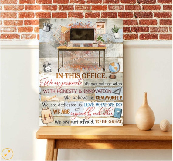 Inspirational Wall Art for Office Office Motivational Wall Art - Etsy