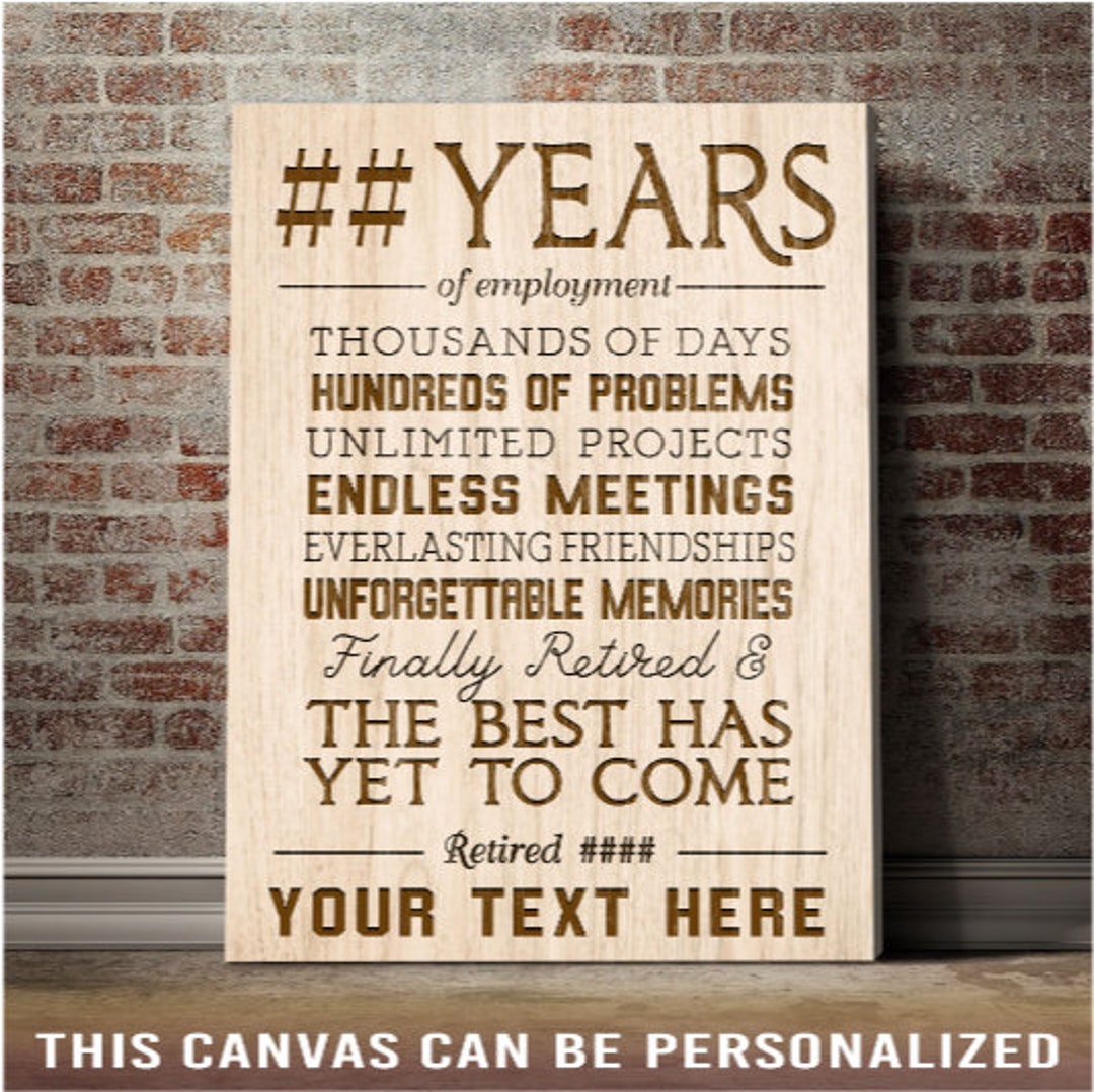 Personalized Retirement Gift, Custom Retiring Gift, Happy Retirement ...