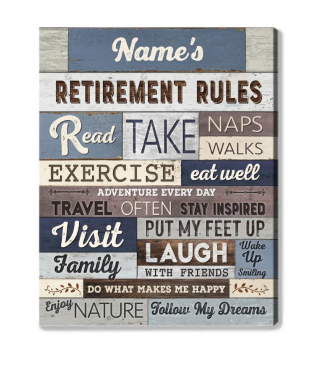Personalized Retirement Gift, Custom Retiring Gift, Retirement Gift for ...