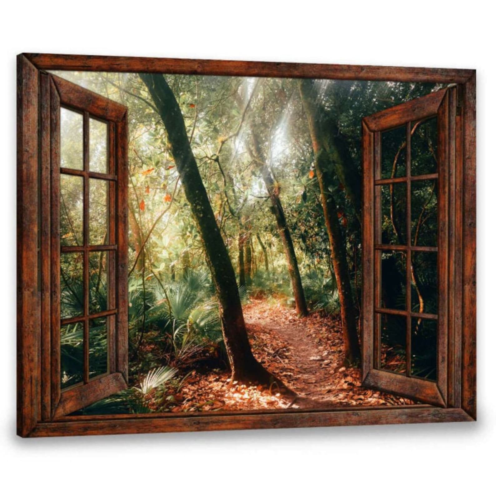 Forest Wall Art Large Wall Art Canvas Print Home Decor - Etsy