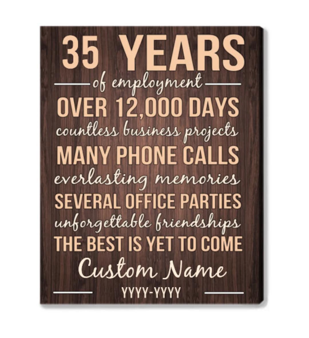 Personalized Retirement Gift, Custom Retiring Gift, Coworker Retirement ...