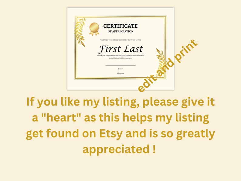 Employee of the Month Template, Employee of the Month, Employee of the ...
