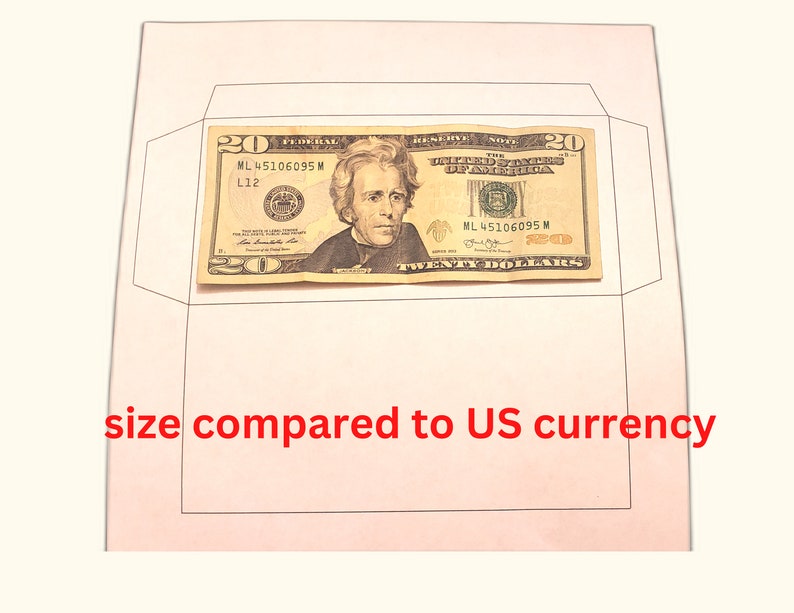 Gift Money Envelope Template, Cash Envelope Template, Money Envelope ...