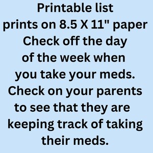 My Medication List, My Medication Log Printable, Medication Taking ...