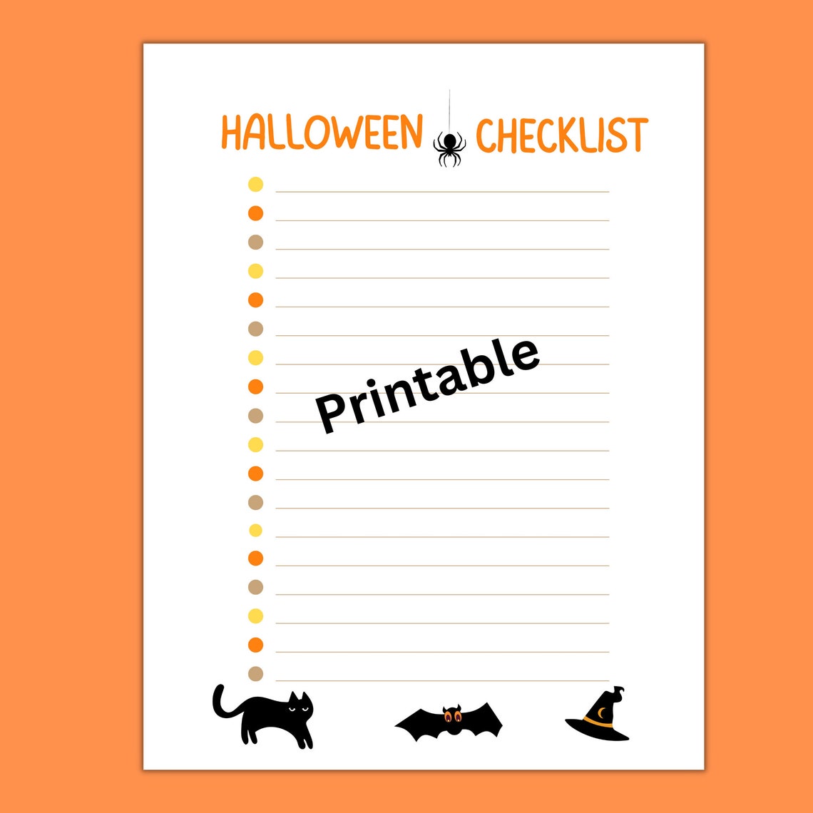 Halloween Checklist, Checklist Halloween, Checklist DIY Halloween ... Halloween Checklist, Checklist Halloween, Checklist DIY Halloween ...