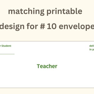 Teacher Appreciation, Letter From Student, Thank You Letter From ...