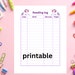 Reading Log for Kids, Kid Reading Log, Reading Time Log, Book Log for ...