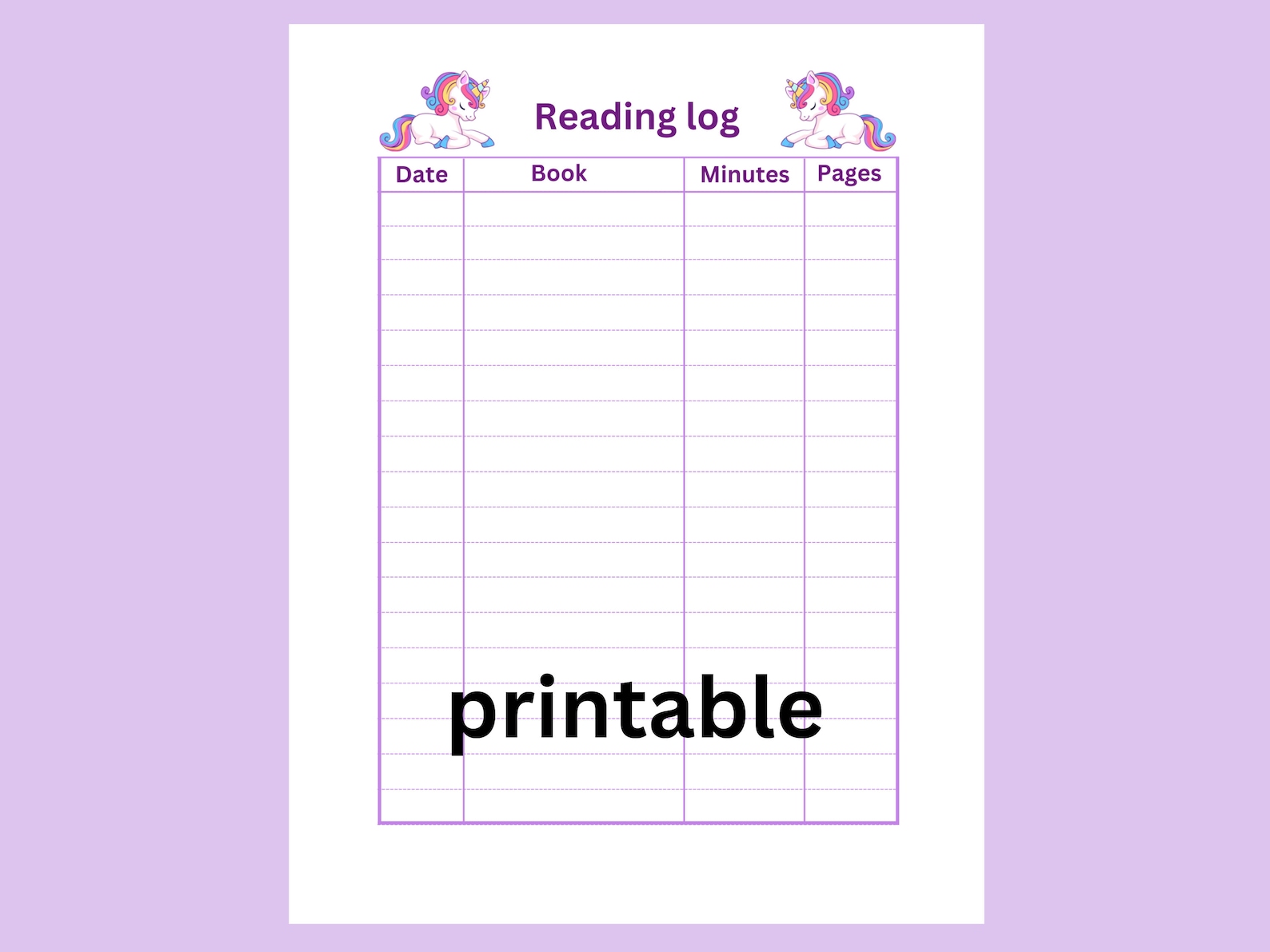 Reading Log for Kids, Kid Reading Log, Reading Time Log, Book Log for ...