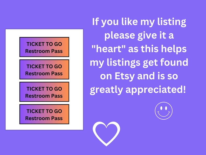 Classroom Bathroom Pass, Hall Pass, Restroom Pass, School Restroom Pass ...