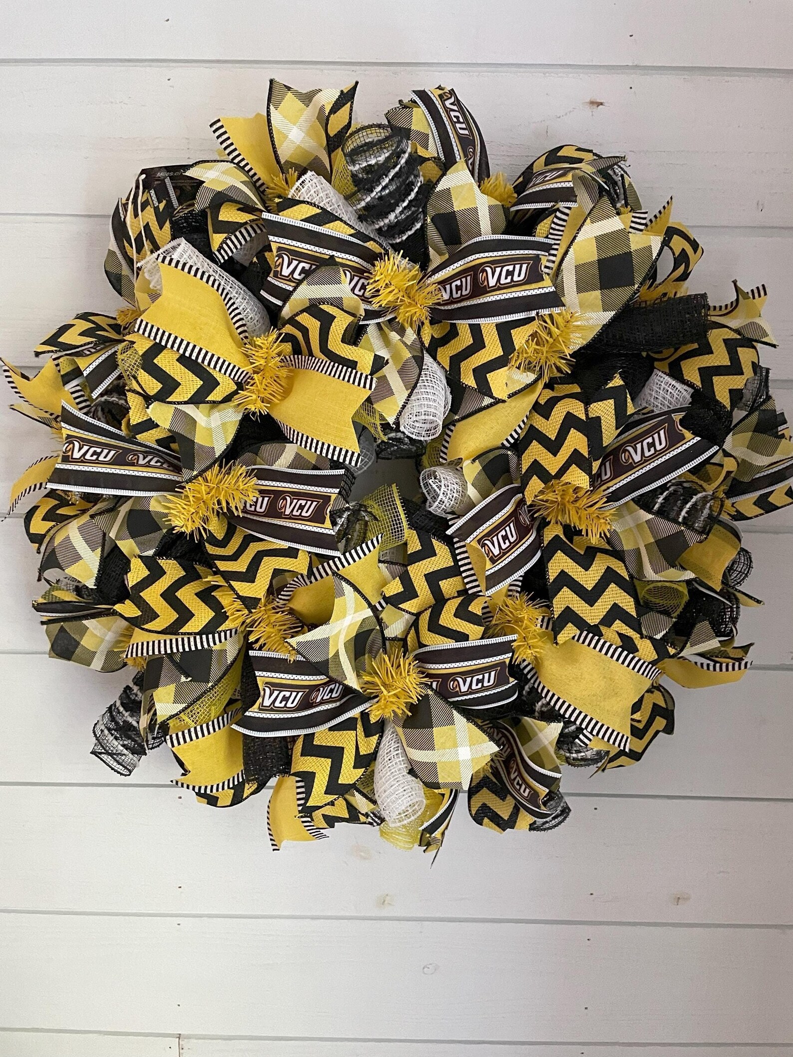 College Sports Wreaths, Virginia Commonwealth University Wreath, VCU ...