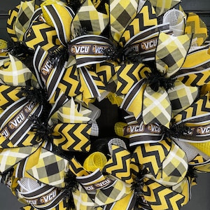 College Sports Wreaths, Virginia Commonwealth University Wreath, VCU ...