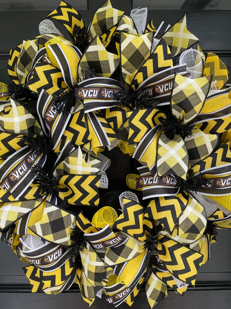 College Sports Wreaths, Virginia Commonwealth University Wreath, VCU ...