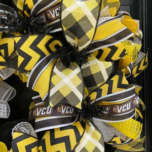 College Sports Wreaths, Virginia Commonwealth University Wreath, VCU ...