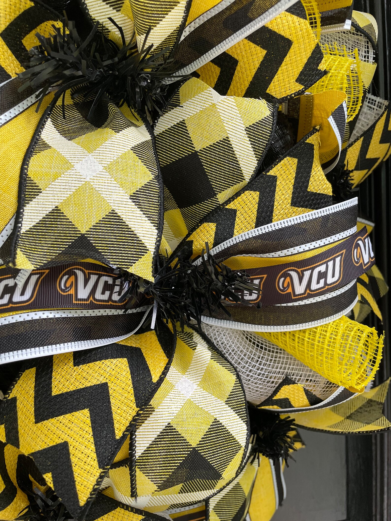 College Sports Wreaths, Virginia Commonwealth University Wreath, VCU ...