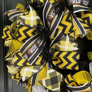 College Sports Wreaths, Virginia Commonwealth University Wreath, VCU ...