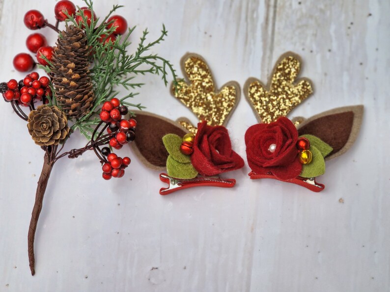 Christmas Reindeer Antlers Hair Accessory. the Perfect for All Ages ...