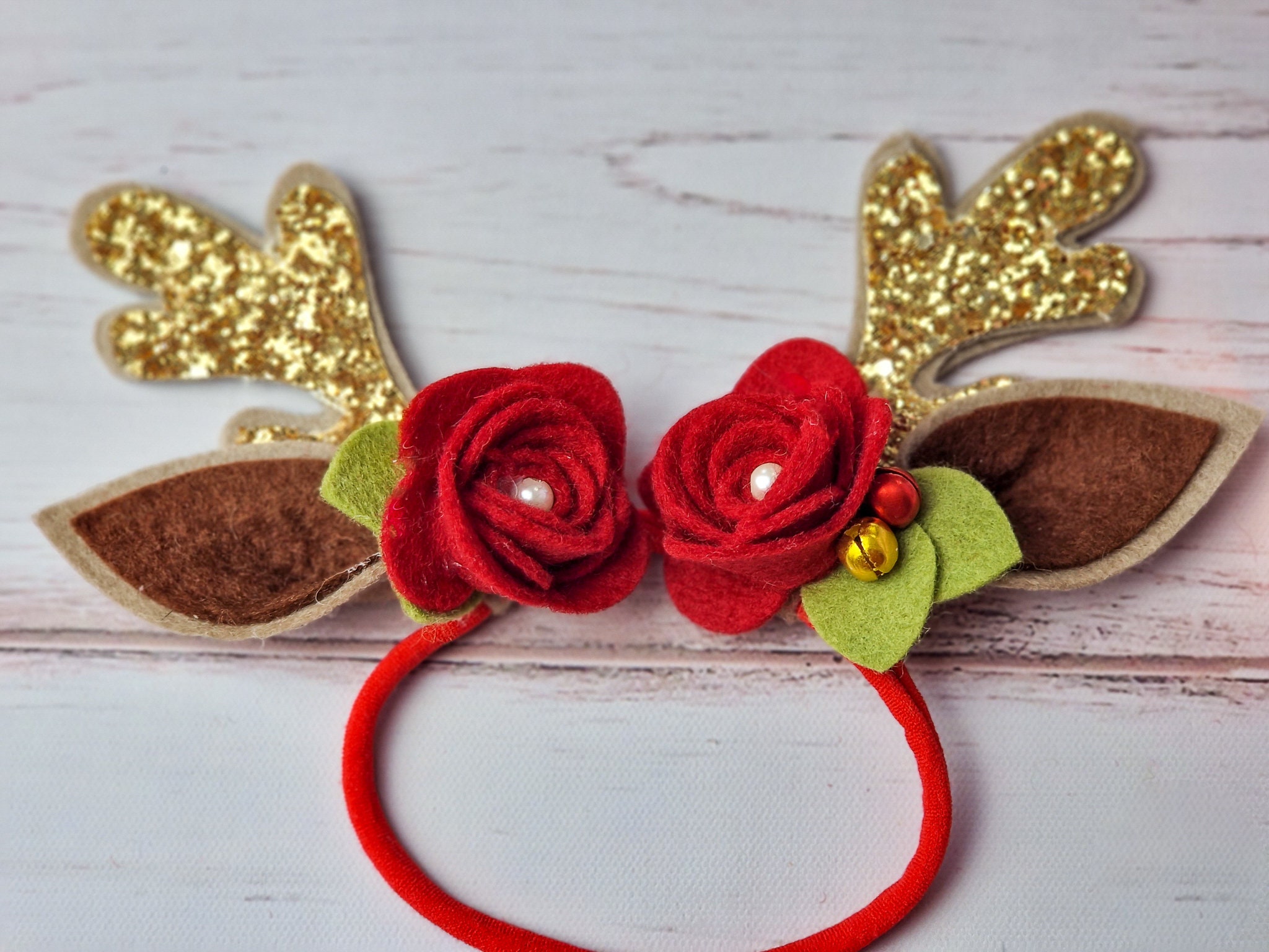 Christmas Reindeer Antlers Hair Accessory. the Perfect for All Ages ...
