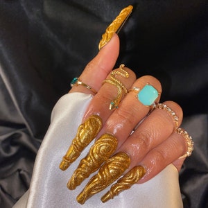 Gold Finger - Etsy