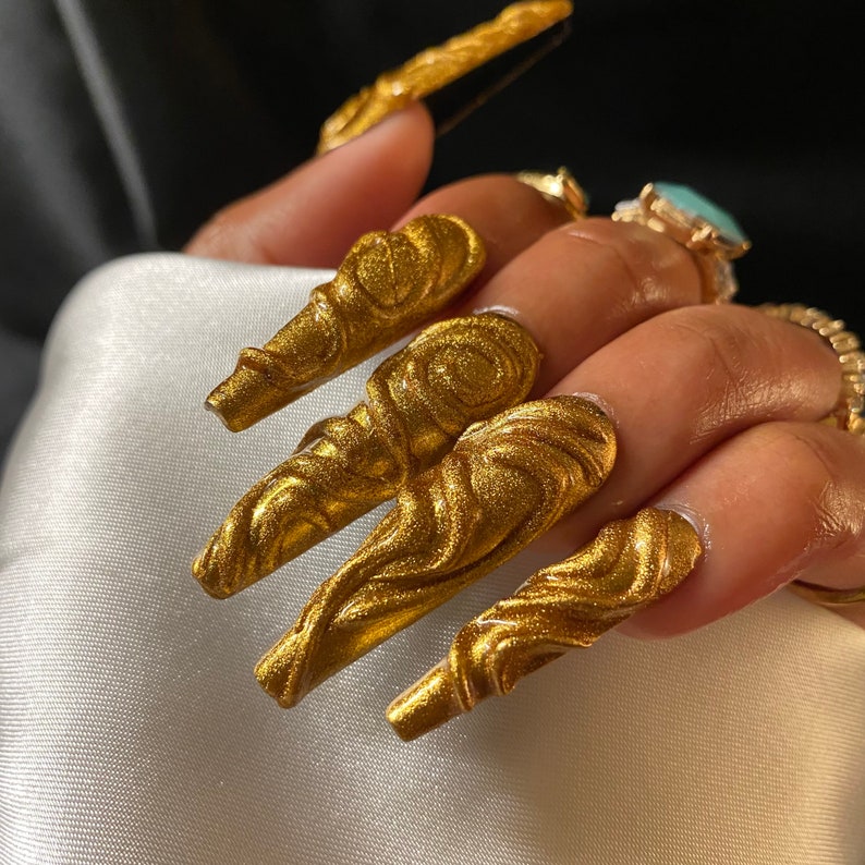 Gold Finger - Etsy