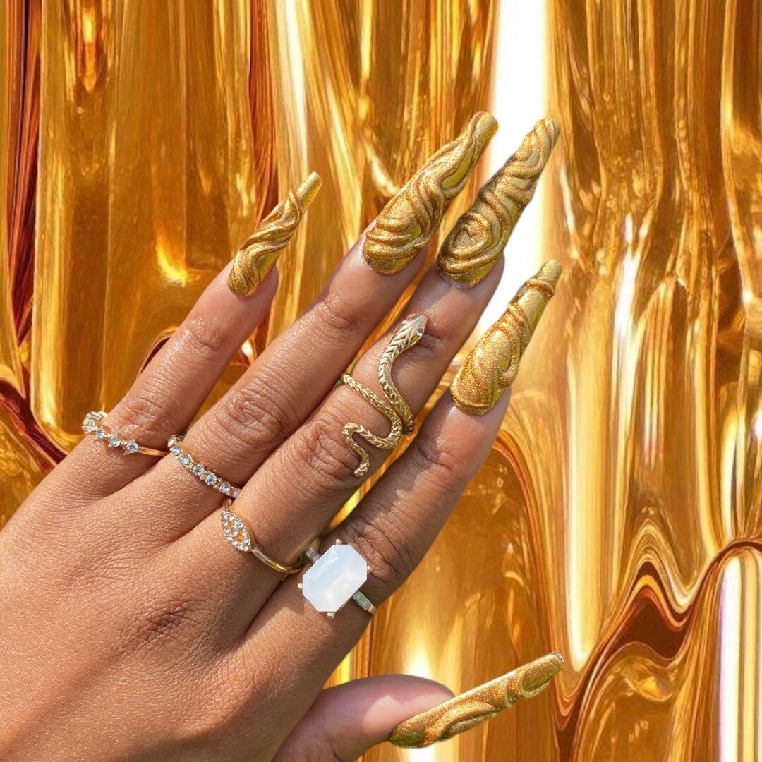 Gold Finger - Etsy