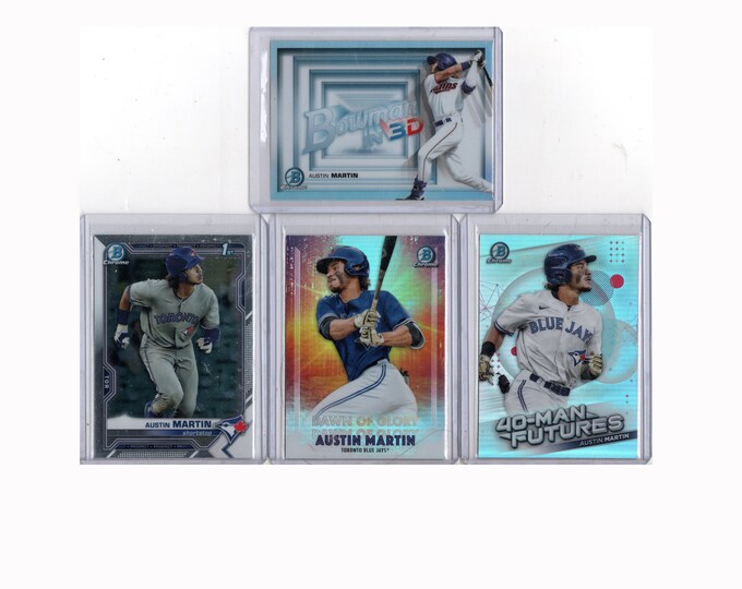 Austin Martin 4 Card Lot - Prospect - Excellent Condition - Comes With ...