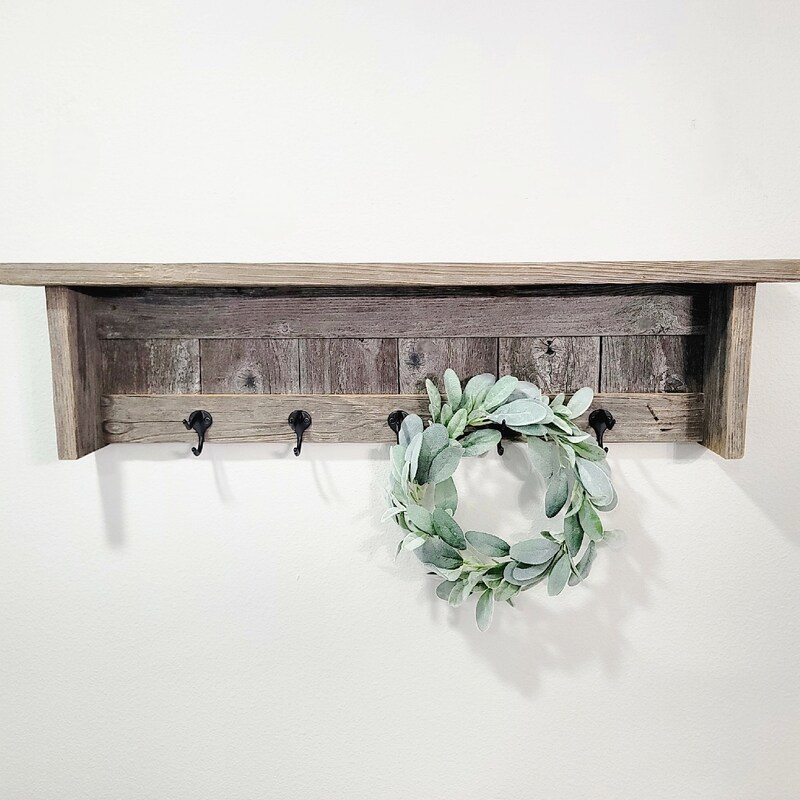 Barn Wood Shelf - Etsy