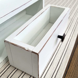 Rustic Wood Shelf With Box, Wood Shelf, Primitive Wall Box, Wood Cubby ...