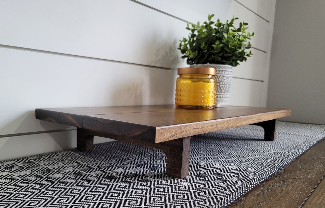 Farmhouse Wood Riser Wood Riser Rustic Wood Riser Farmhouse - Etsy