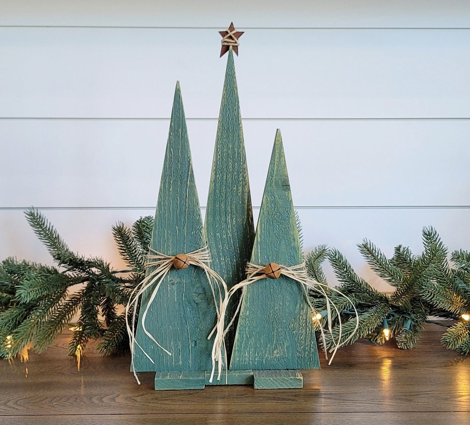 Rustic Wood Christmas Trees Wood Christmas Trees Rustic - Etsy