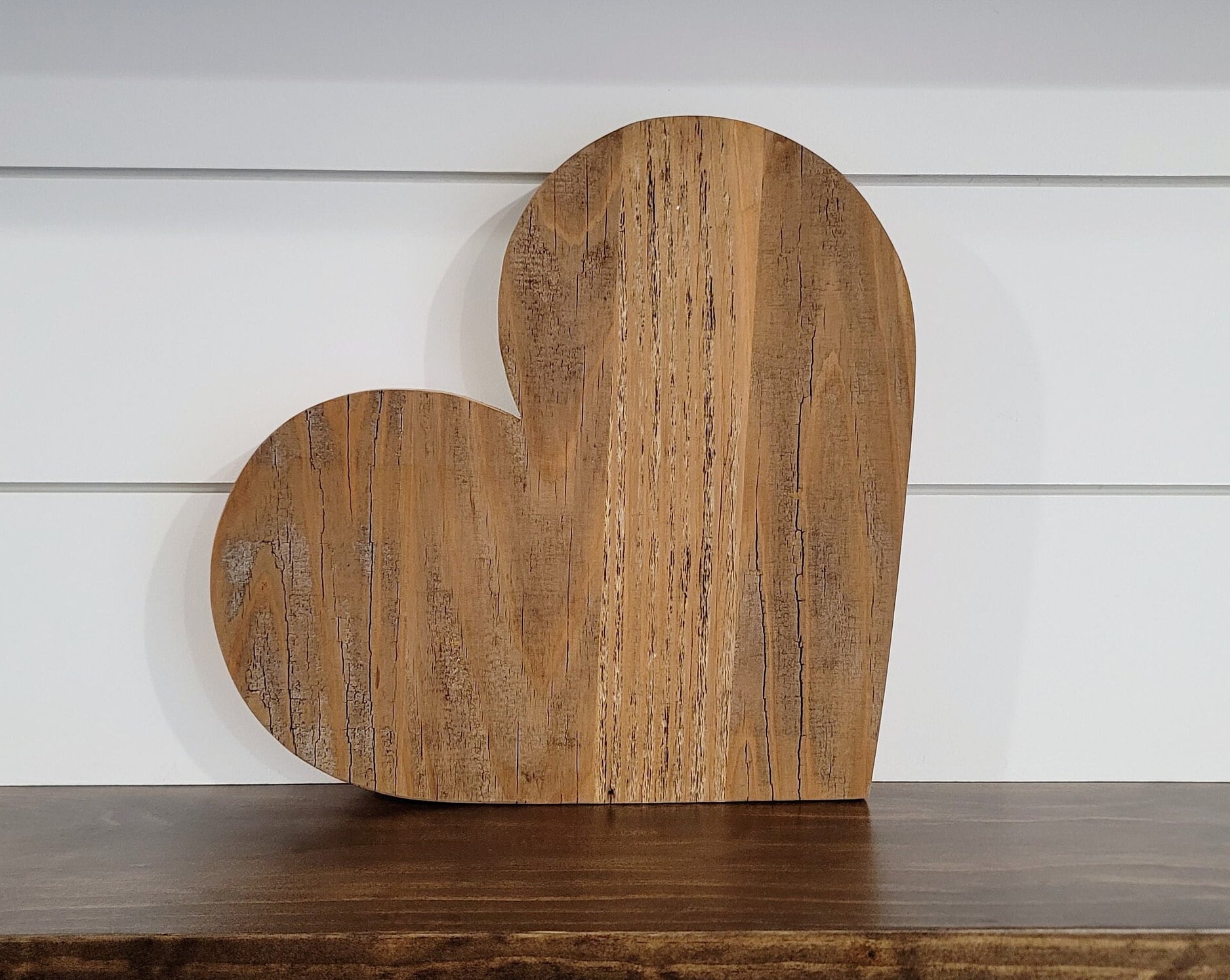 Rustic Wood Heart Valentine's Day Decor Reclaimed Wood - Etsy