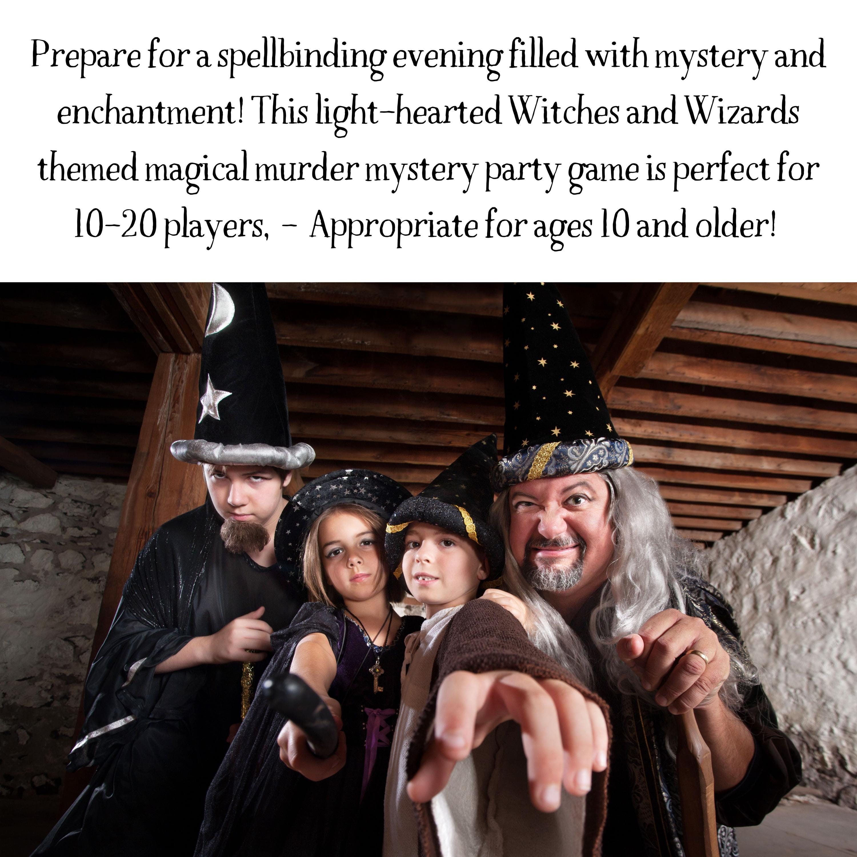 10-20 Players/witch and Wizard Themed Murder Mystery/adult Murder ...