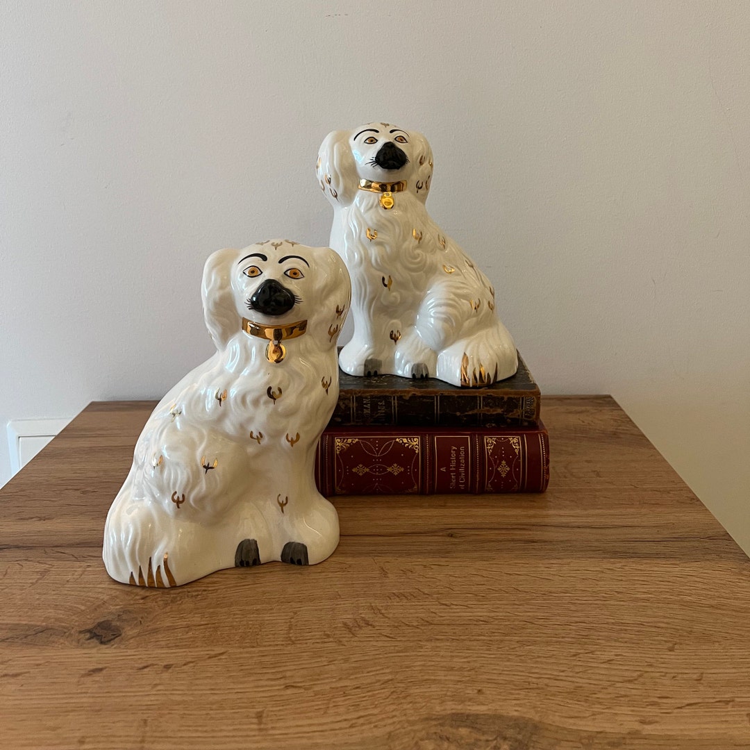 7.8 Staffordshire Wally Dog Beswick Spaniel 1378-5 Royal Doulton ...