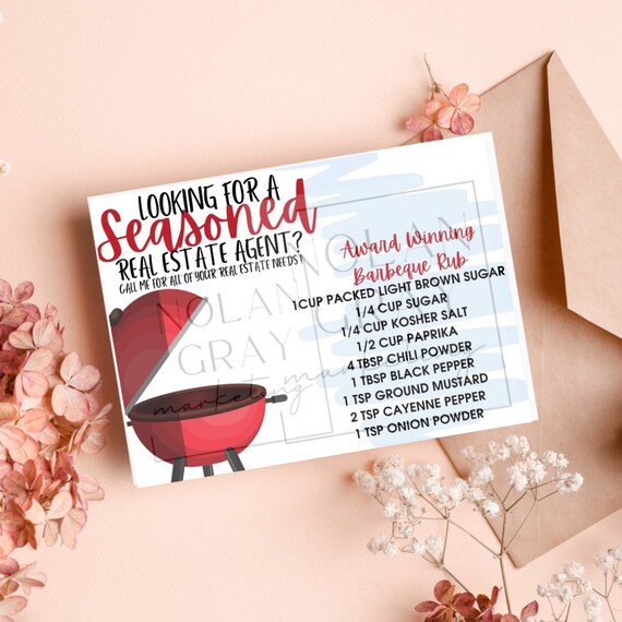Paper Award Winning BBQ Recipe Mailer Stationery etna.com.pe
